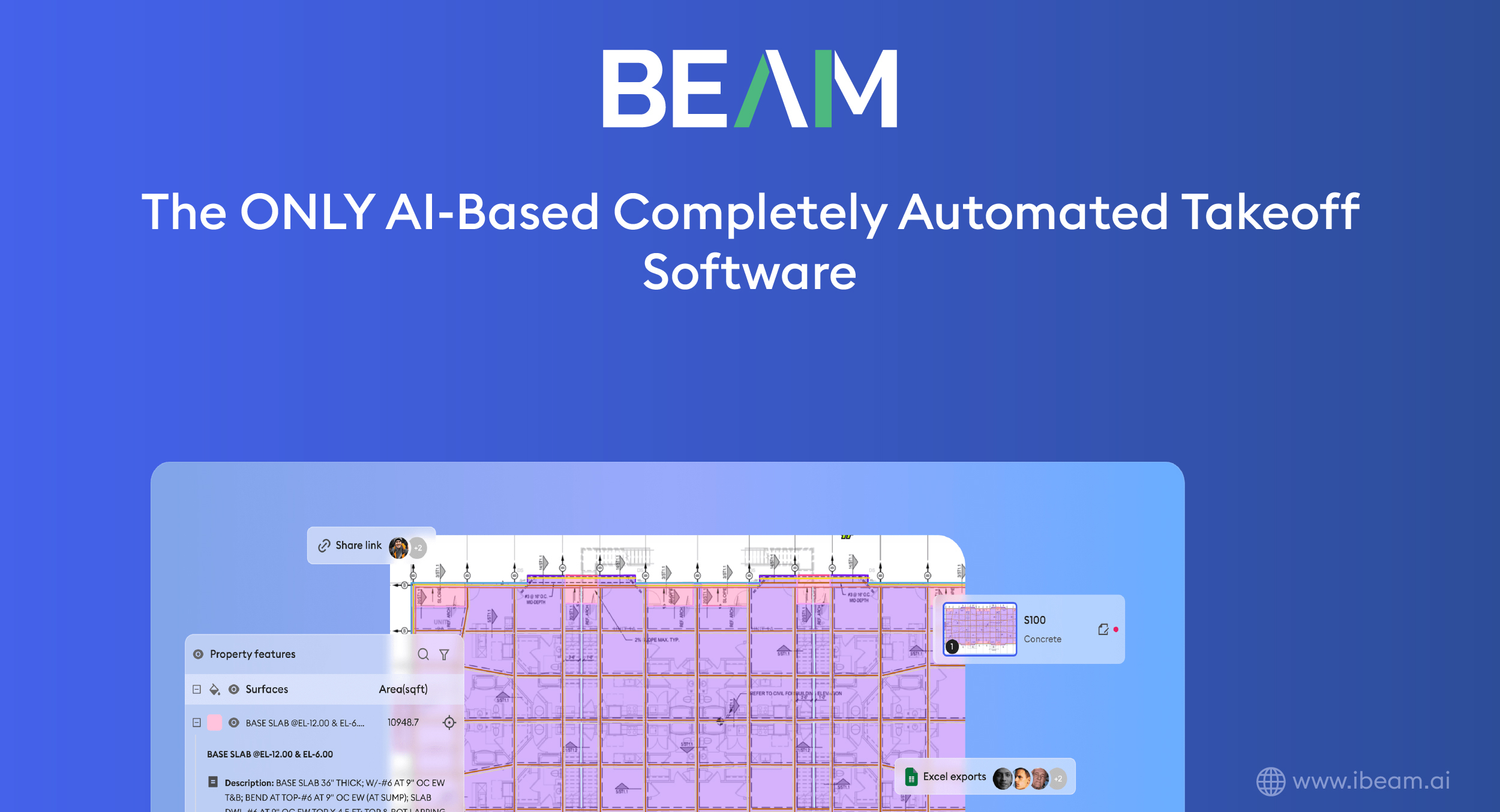AI Takeoff Software for Estimators | Beam AI